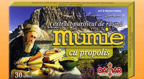 Extract purificat de rasina Mumie cu propolis®, un elixir pentru ...
